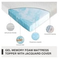 California King Mattress Topper 3 Inch Gel Memory Foam, Cooling Topper ...