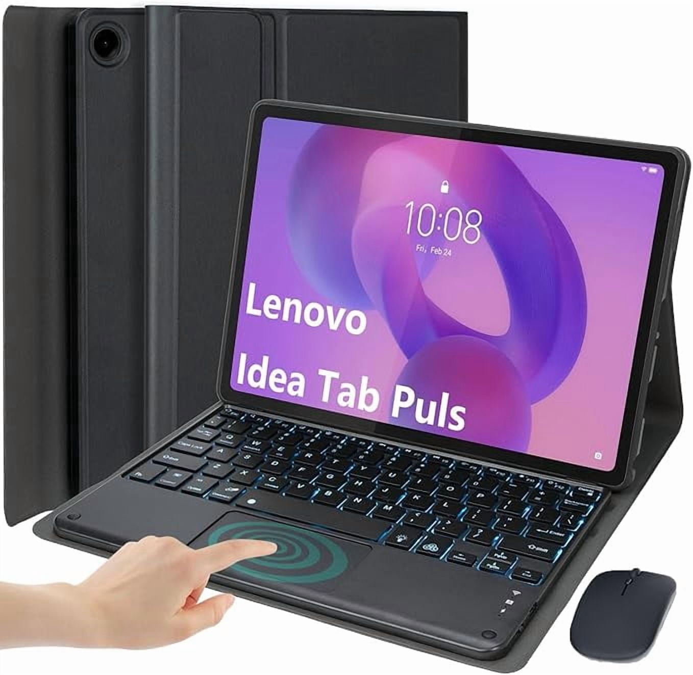 Funda con Teclado Retroiluminado de 7 Colores con Mouse, Negro - Lenovo ...