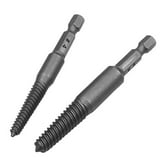 5x Broken Bolt Extractor Kit Hex Shank Spiral Flute Bolt Extractor Set ...