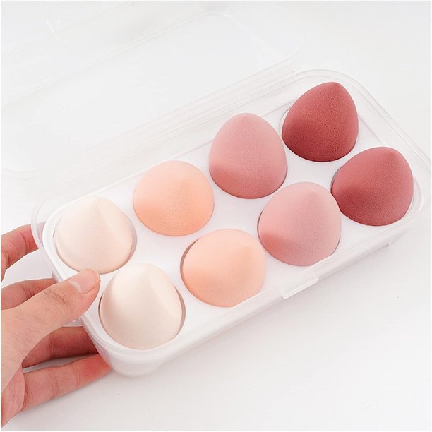 Makeup Puff 4/8pcs Beauty Egg Set Gourd Water Drop Puff Makeup Egg Pad ...