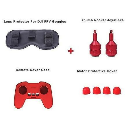 Dji fpv drone accessories propeller guards thumb rocker joysticks yagi ...