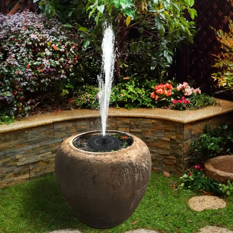 Small Solar Powered Fountains