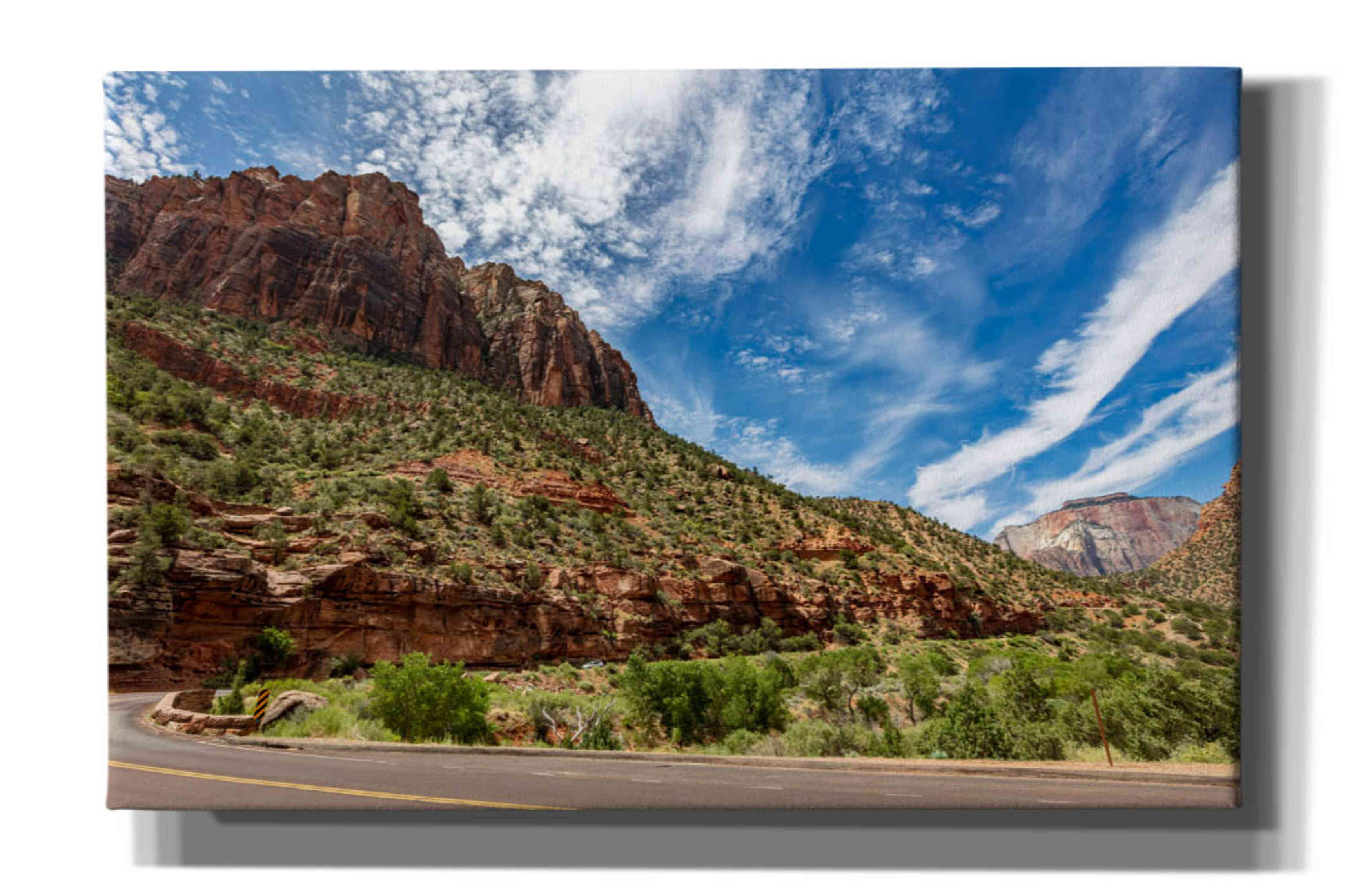 Epic Graffiti 'Utah - Zion' by Epic Portfolio, Canvas Wall Art, 40"x26 ...