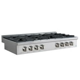48" Commercial Style Stainless Steel Slide-in Gas Cooktop - Walmart.com