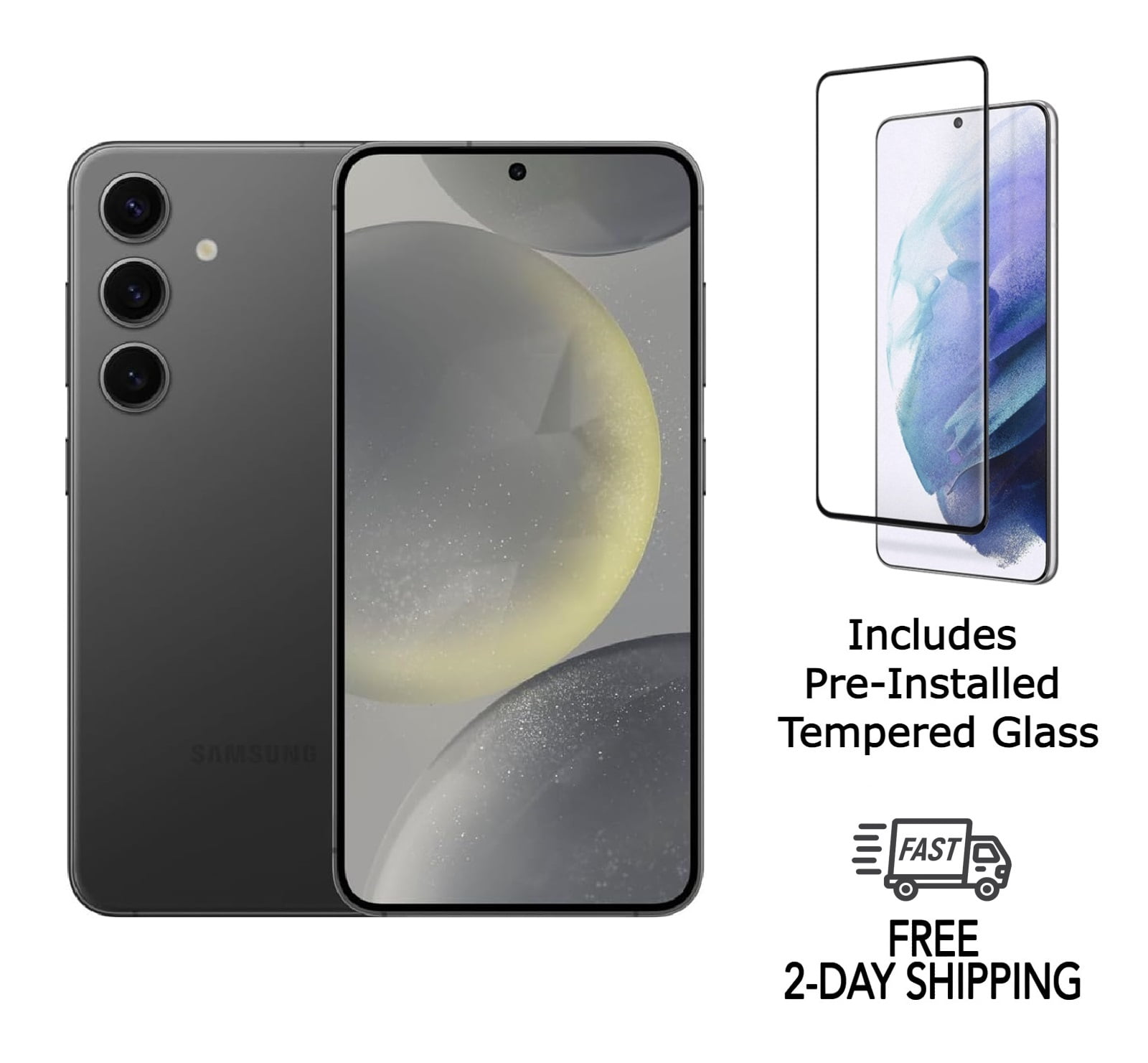 Pre-Owned Samsung Galaxy S24 5G S921U (Fully Unlocked) 128GB Onyx Black ...