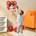 Lucky Doug Indoor Mini Basketball for Toddlers Ages 2 3 4 5 6 Years Old ...