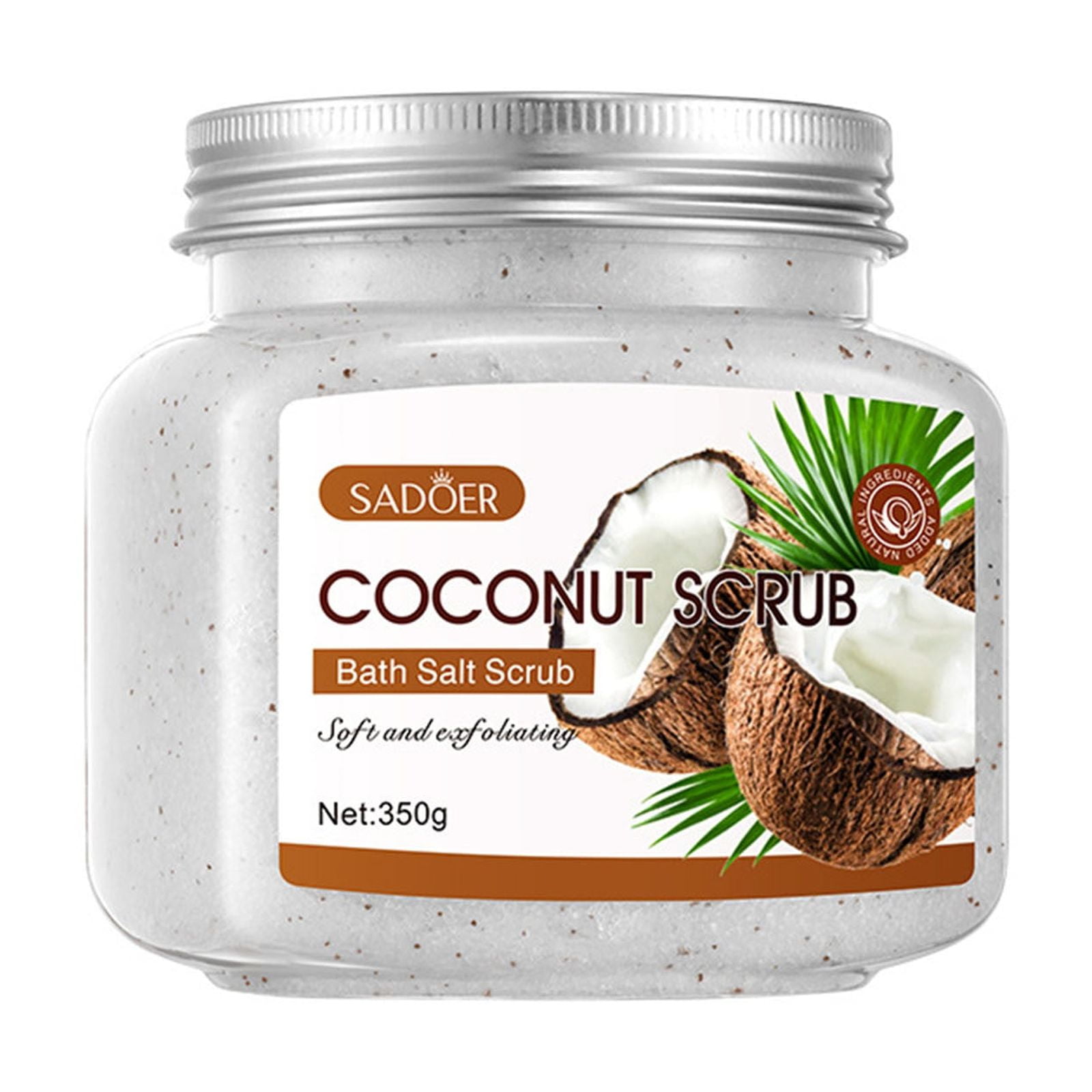 Fcbaudy Body Scrub exfoliating Body Scrubber Coconuts Exfoliating Clarifying Scrub Cleansing Body Scrub Cleansing Exfoliating Dead Body Scrub Facial S