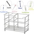 Stainless Steel Toothbrush and Toothpaste Holder for Bathroom,Electric ...