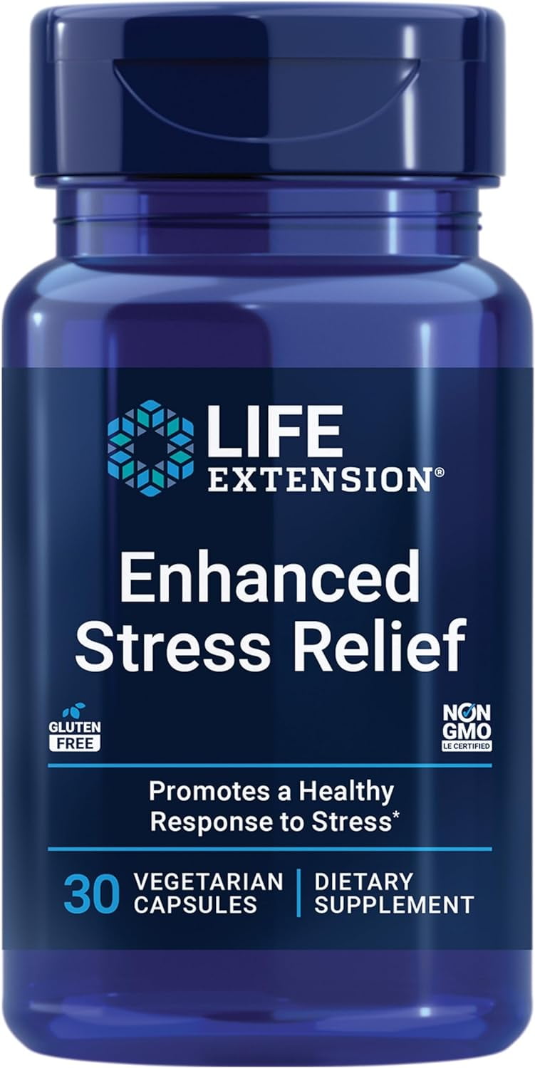 Life Extension | Enhanced Stress Relief 30 Caps, Alivio del Estrés ...
