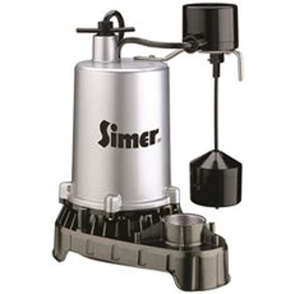 Pentair Water Pumps Submersible High Output Zinc Sump Pump, Vertical ...