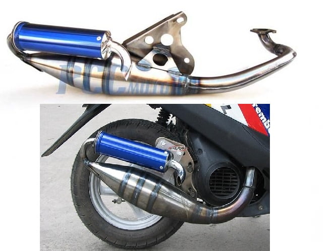 JOG SCOOTER MOPED PERFORMANCE EXHAUST PIPE 50CC EX22 - Walmart.com