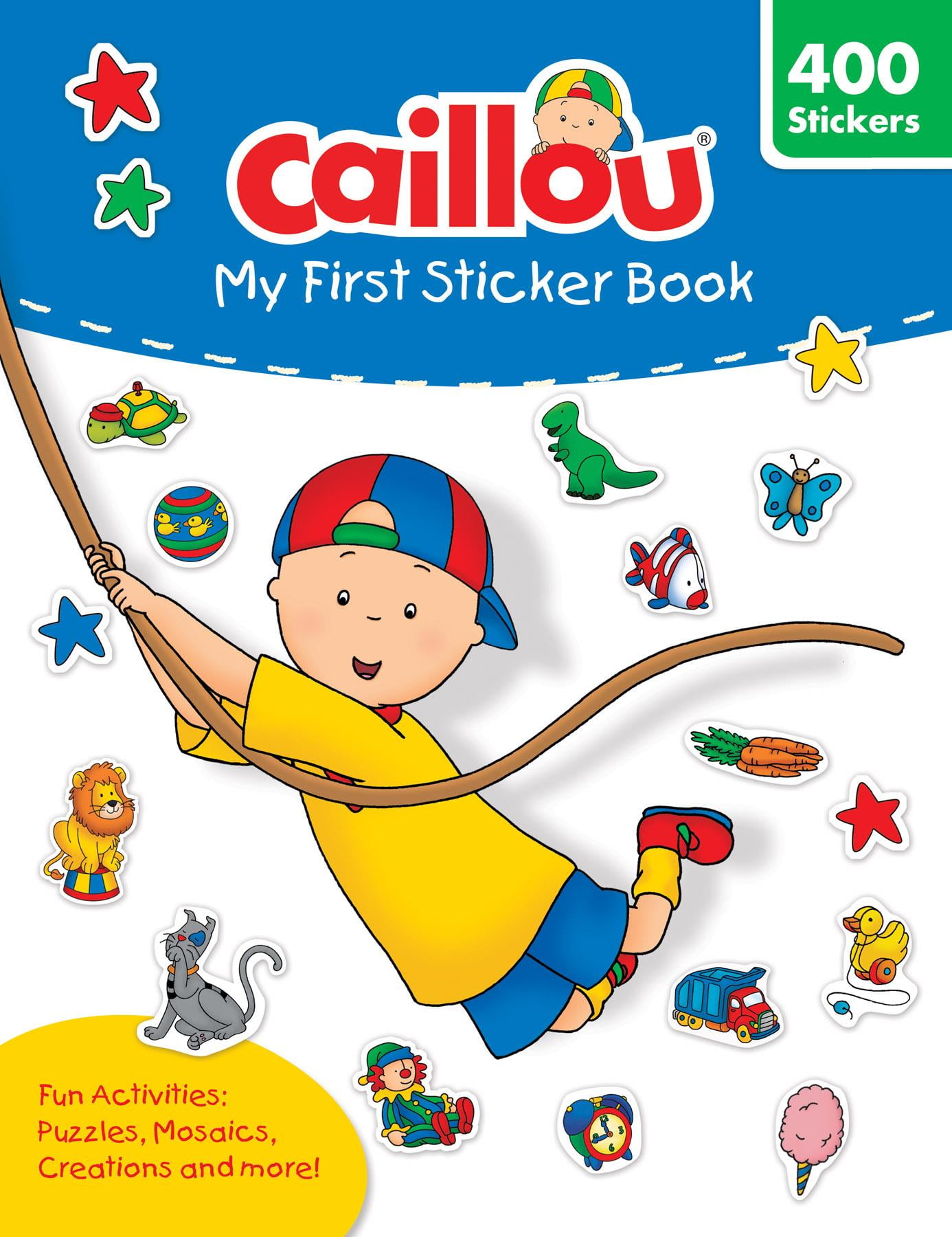 Activity Books: Caillou: My First Sticker Book (Paperback) - Walmart.com