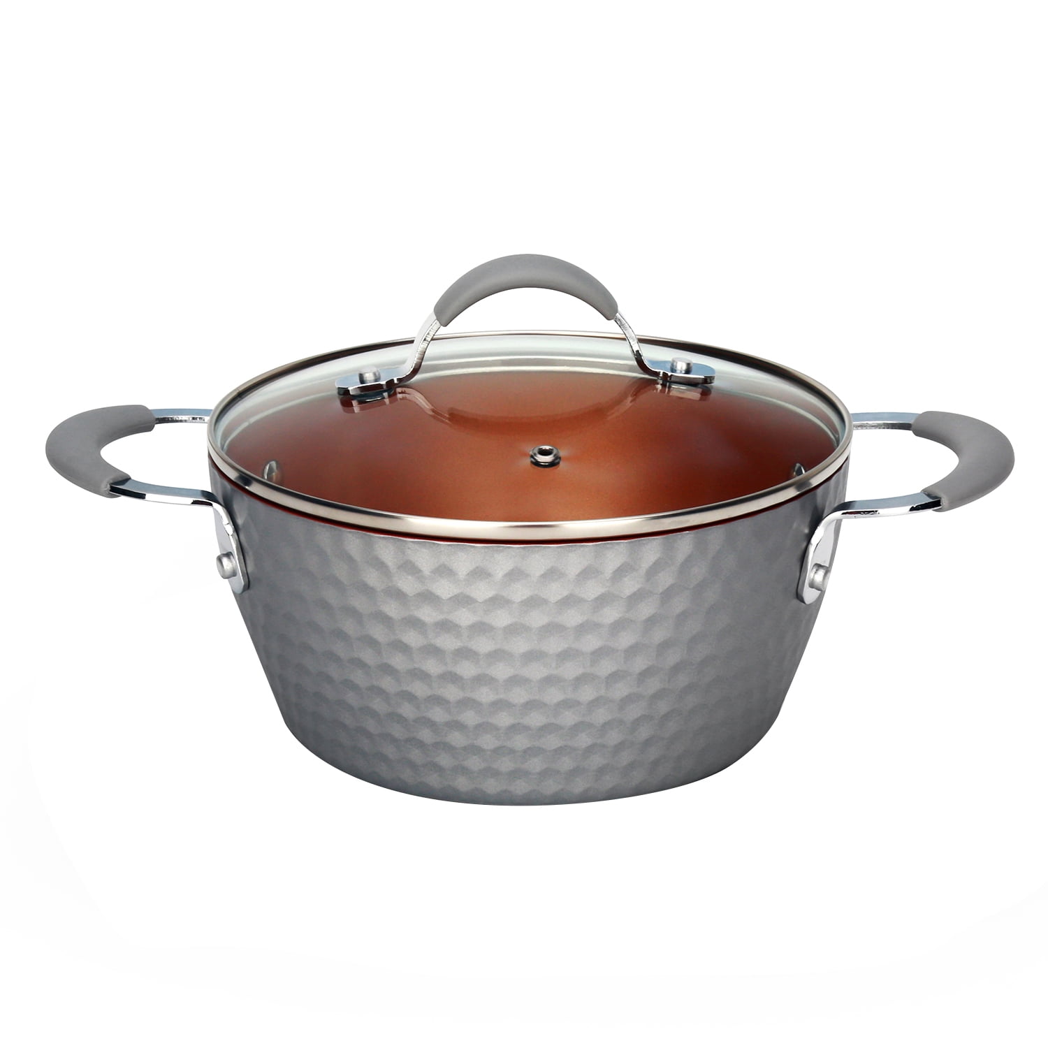 NutriChef Cooking Pot with Lid - Non-Stick High-Qualified Kitchen ...