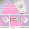 HKKYO Corner Rounder Punch, 3-in-1 Corner Punch for Paper Crafts, Cuts ...