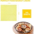 240 Pcs Food Basket Liners 12x12 inch Wax Paper Deli Sheets Grease ...