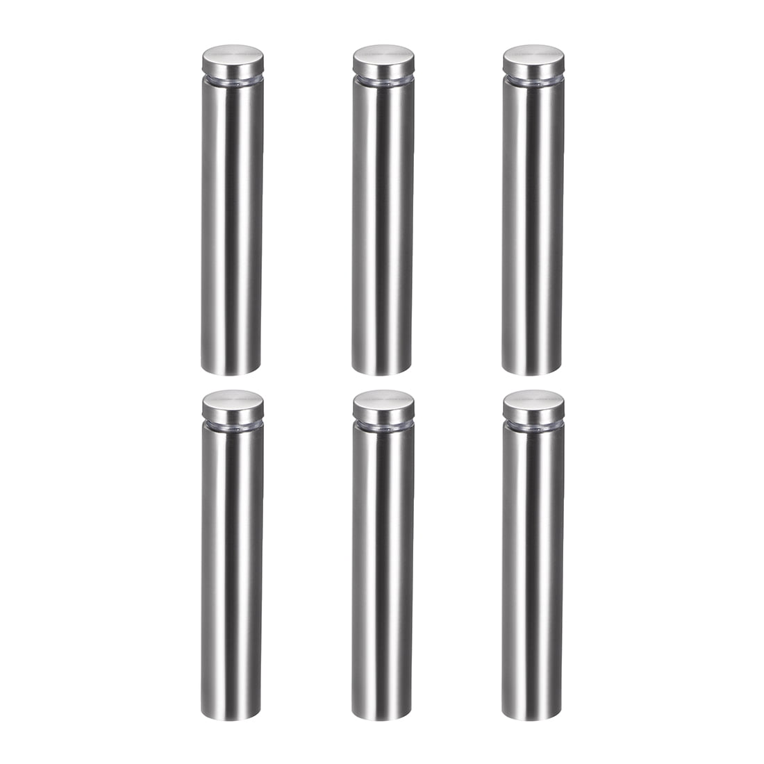 Glass Standoff Mount Stainless Steel Wall Standoff 19mm Dia 102mm ...