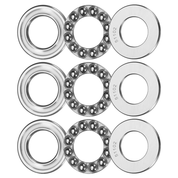 51203 Single Direction Thrust Ball Roller Bearing 35mm x 18mm x 12mm ...