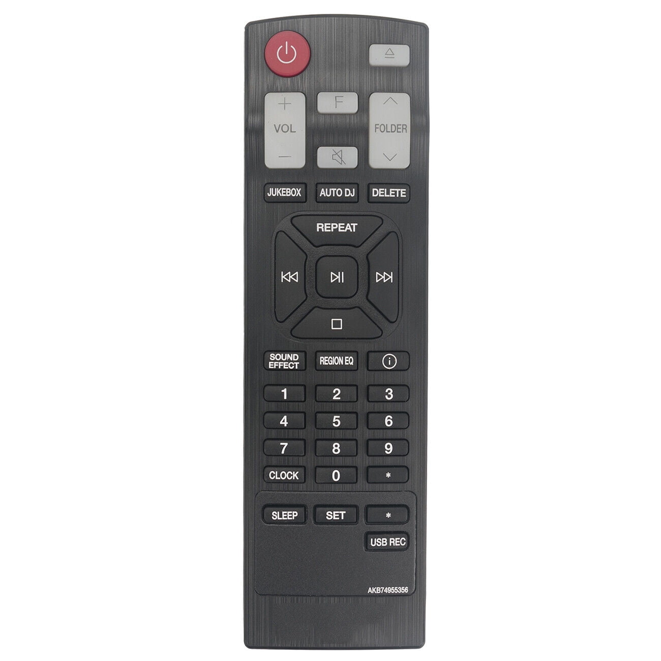 New Infared Remote Control AKB74955356 replace for LG Mini Hi-Fi System ...