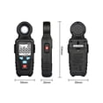 LM610 Illuminometer Light Meter 100,000 LUX Digital Luxmeter Luminance ...
