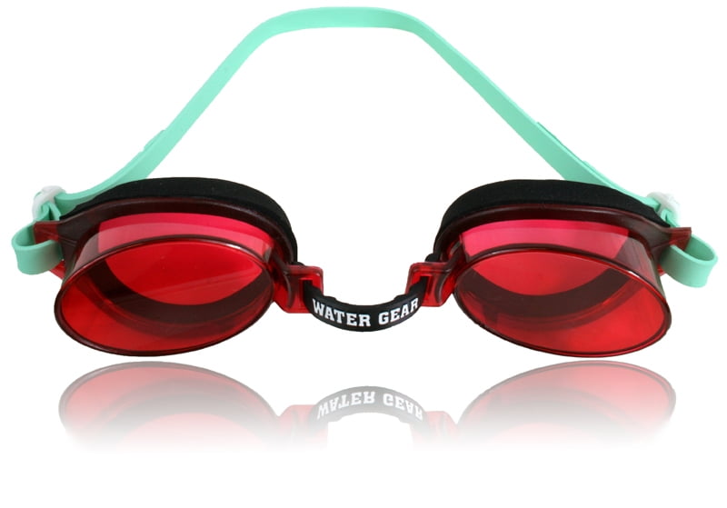 Water Gear 20600 Competition I Swim Goggles-Red - Walmart.com