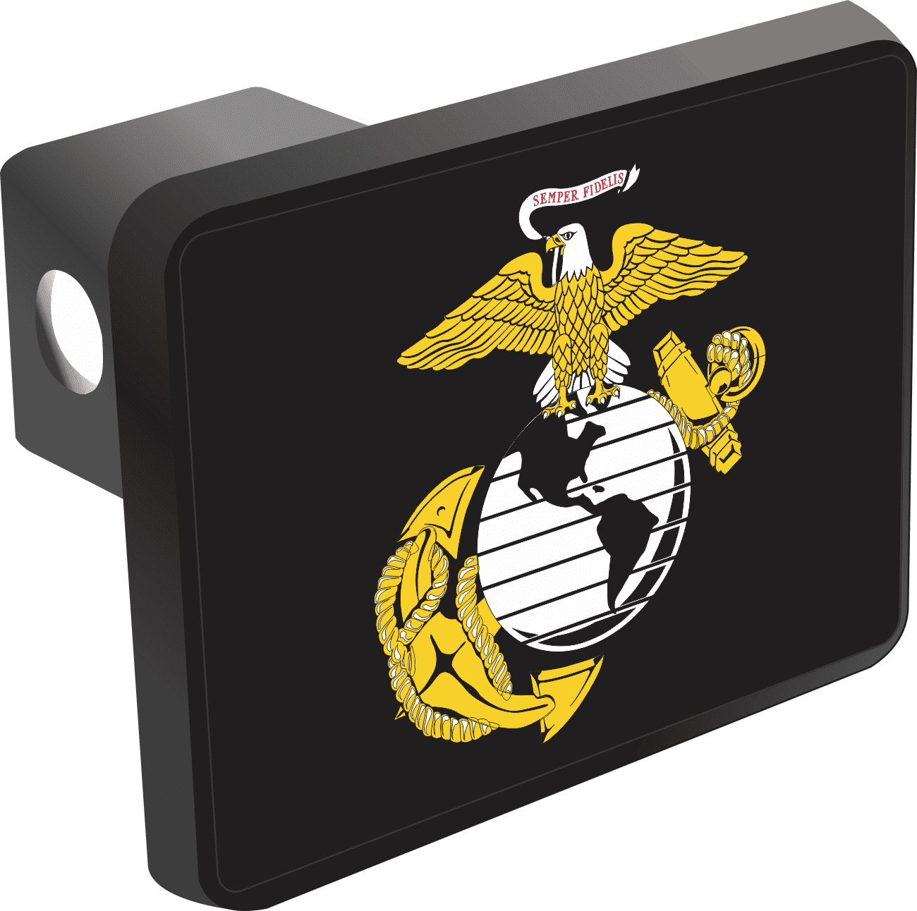 U.S. Marine Corps Eagle, Globe and Anchor (EGA) Military Hitch Cover ...