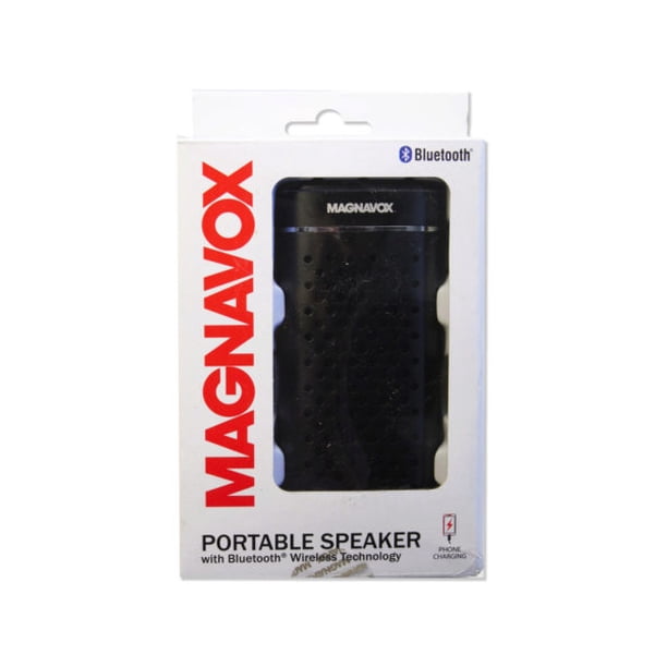 MAGNAVOX Standing Bluetooth Speaker in Black (Available in a pack of 2 ...