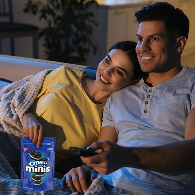 Oreo Mini Chocolate Bite Size Sandwich Cookies 4ounce Go