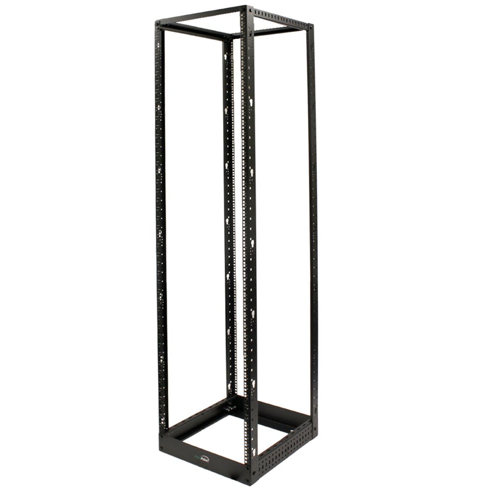 Navepoint 45U Professional 4-Post IT Open Frame Server Network Relay ...