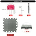 32x32cm Knit Blocking Board Knitting Blocking Pad Knit Blocking Comb T ...