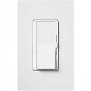 Lutron DVCL-153P-WH-3 White Diva CFL, LED, Halogen, And Incandescent ...
