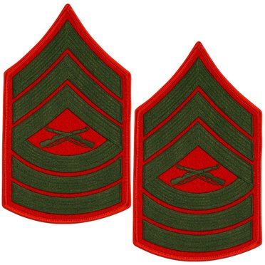 U.S. Army Pair Staff Sergeant Dress Green Rank Patches - Walmart.com