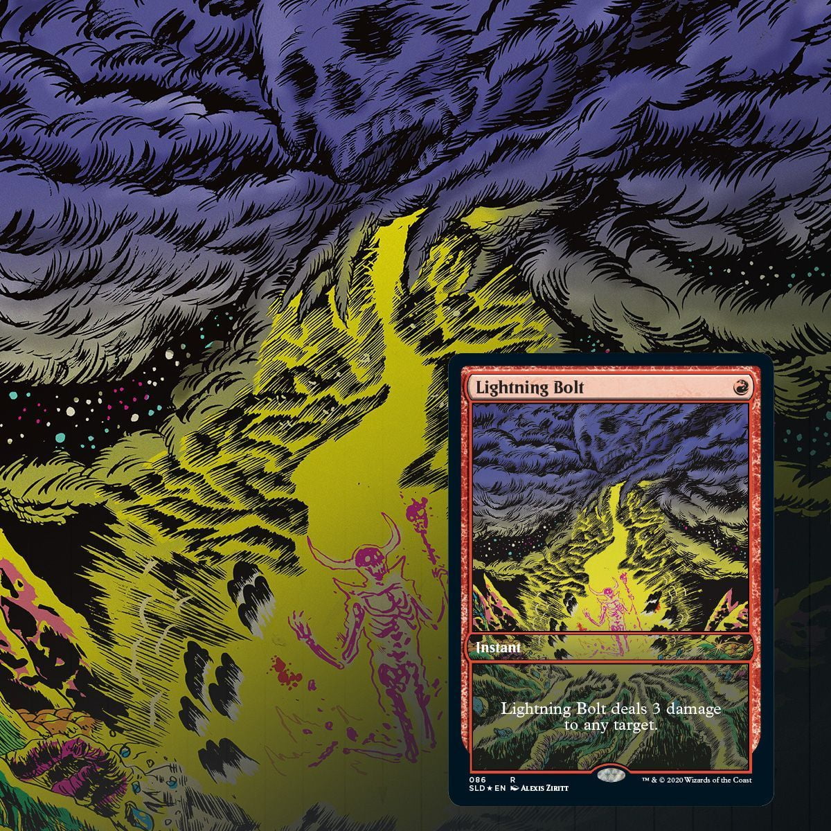 Lightning Bolt Mtg Promo