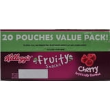 Kellogg's Cherry Fruity Snacks Pouches, 16 Oz., 20 Count - Walmart.com