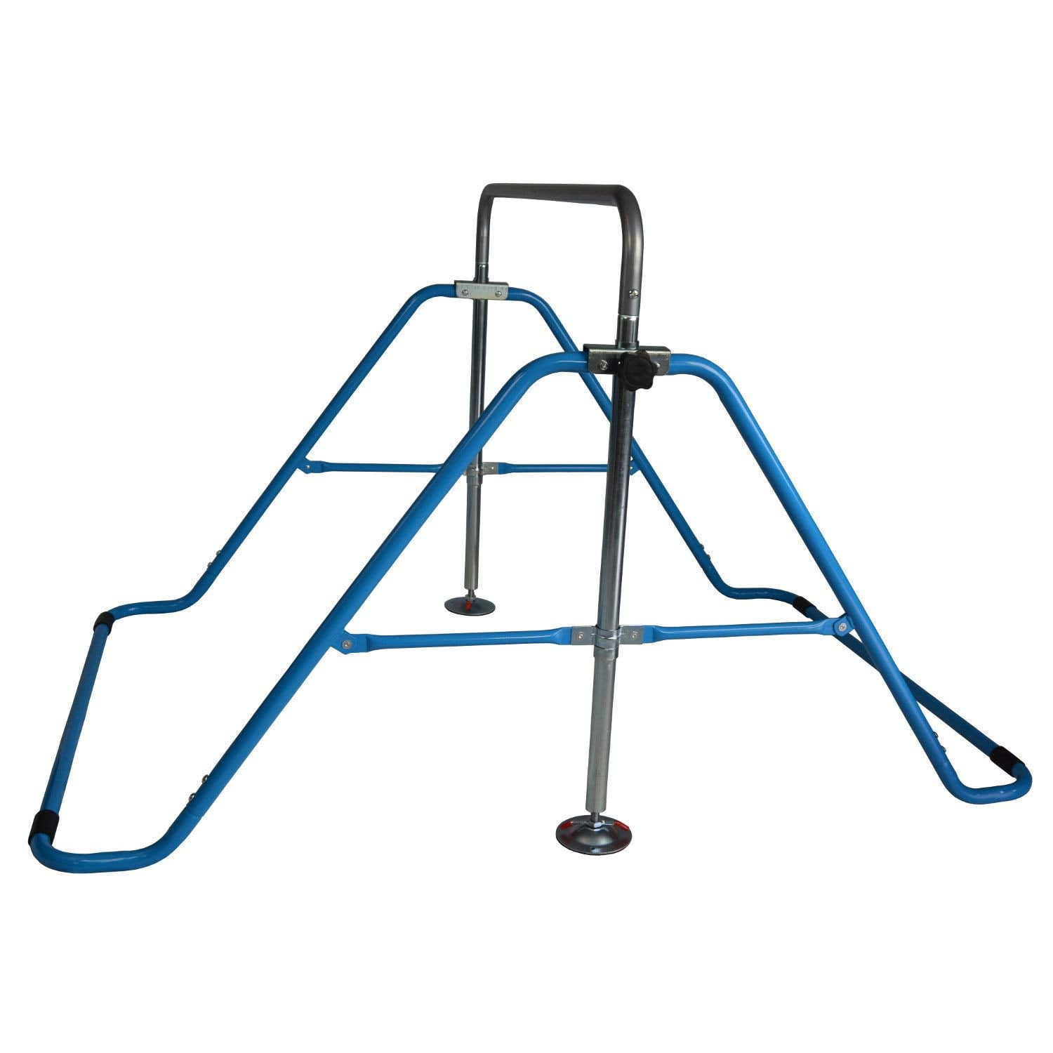 FitKidz Jungle Gym Monkey Bars Adjustable Climbing Tower Blue ...