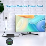 VHBW Replacement Sceptre Monitor Power Cord, 12V AC Adapter, 8.8ft ...