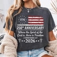 CLOTEX Freedom Christian America 250th Anniversary Shirt, Distressed ...