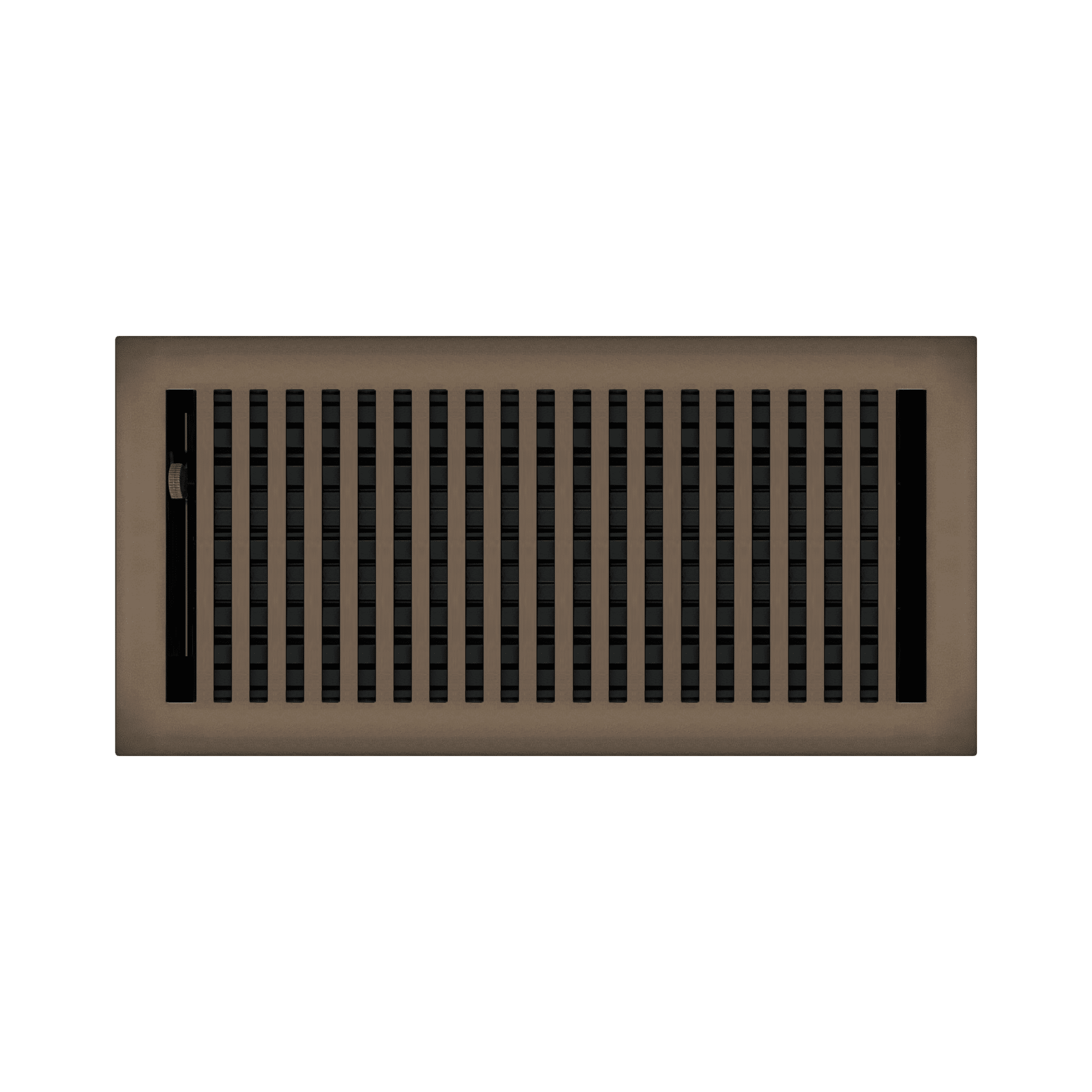 6" x 12" Oil Rubbed Bronze Contemporary Style Floor Register ...