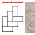 TOOL1SHOoo Cement Brick Stone Road Paver Maker Garden Walk Pavement ...