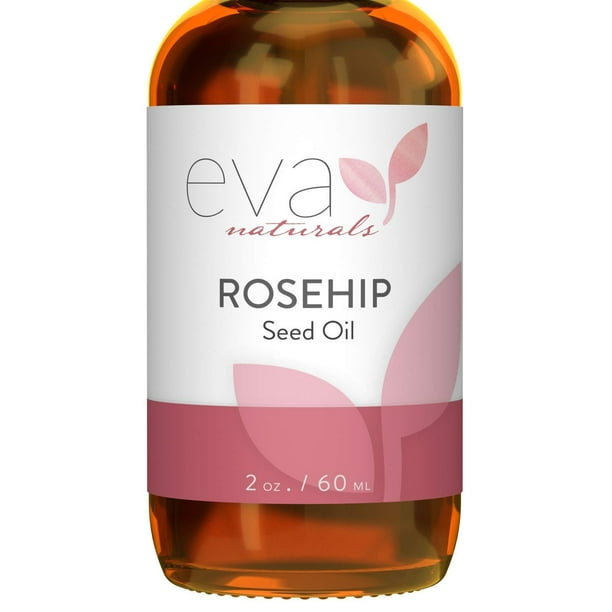 Eva Naturals Pure Rosehip Seed Oil Facial Serum Acne Scars White 2