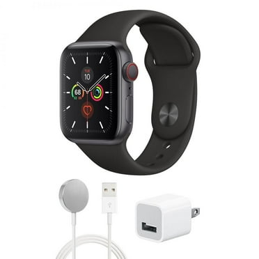 Restored Apple Watch Series 4 GPS + LTE - 40mm - Sport Band - Aluminum Case (Refurbished ...