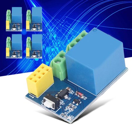 Spptty WIFI Smart Socket Relay Module,DC5V Relay Board,5Pcs WIFI Relay ...