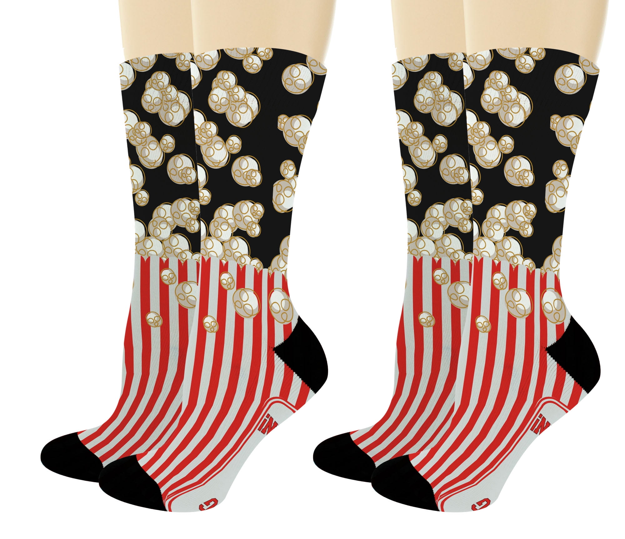ThisWear Popcorn Gift Set Bring Me Some Popcorn Foodie Socks Movie ...