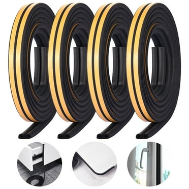 ZGAD 50 FT High Density Foam Weather Stripping Door Seal Strip ...