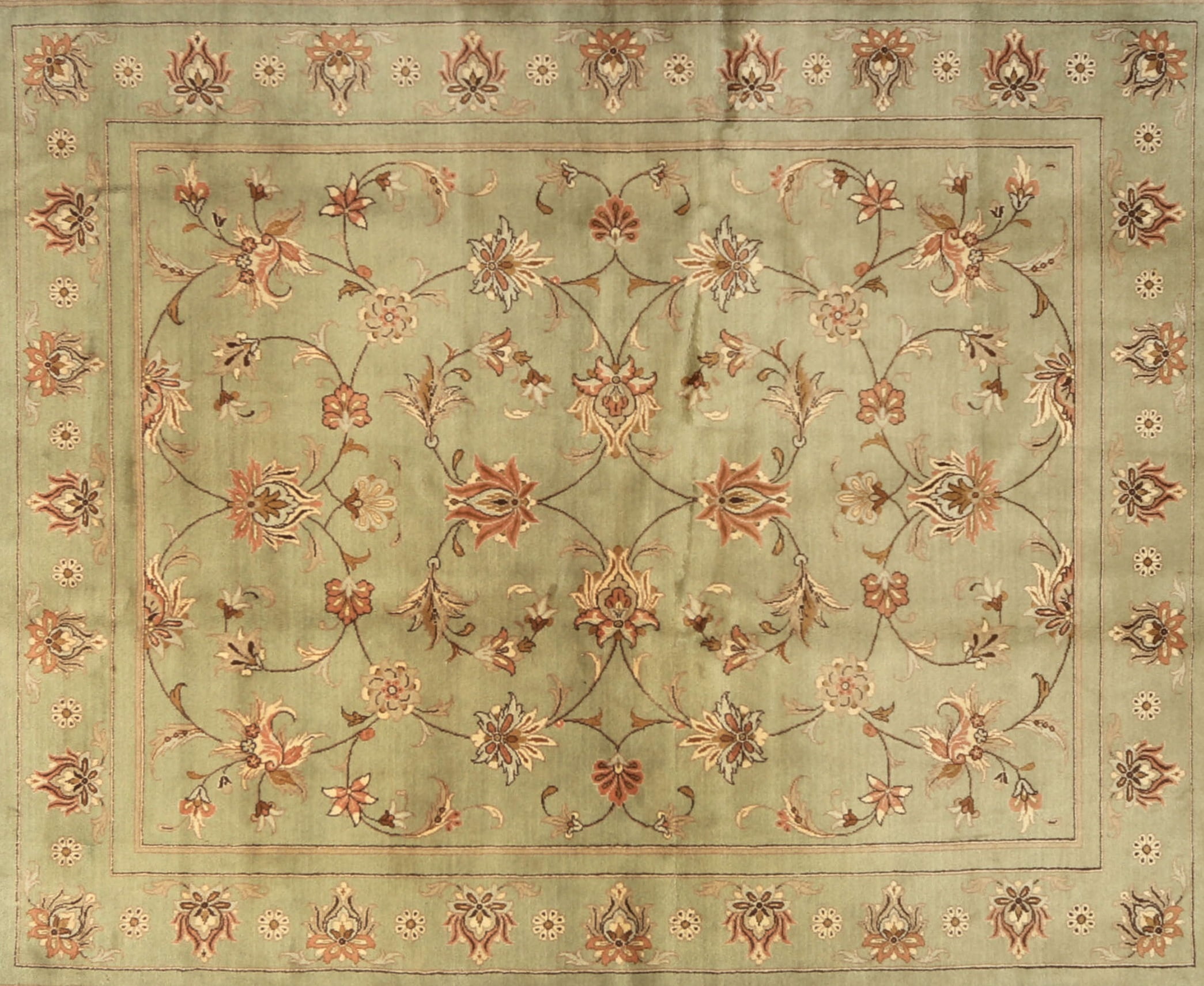 Ahgly Company Indoor Rectangle Contemporary Metallic Gold Abstract Area ...