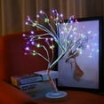 Fuchsun Birch Tree Fairy Tree Battery USB Operated White LED Night ...