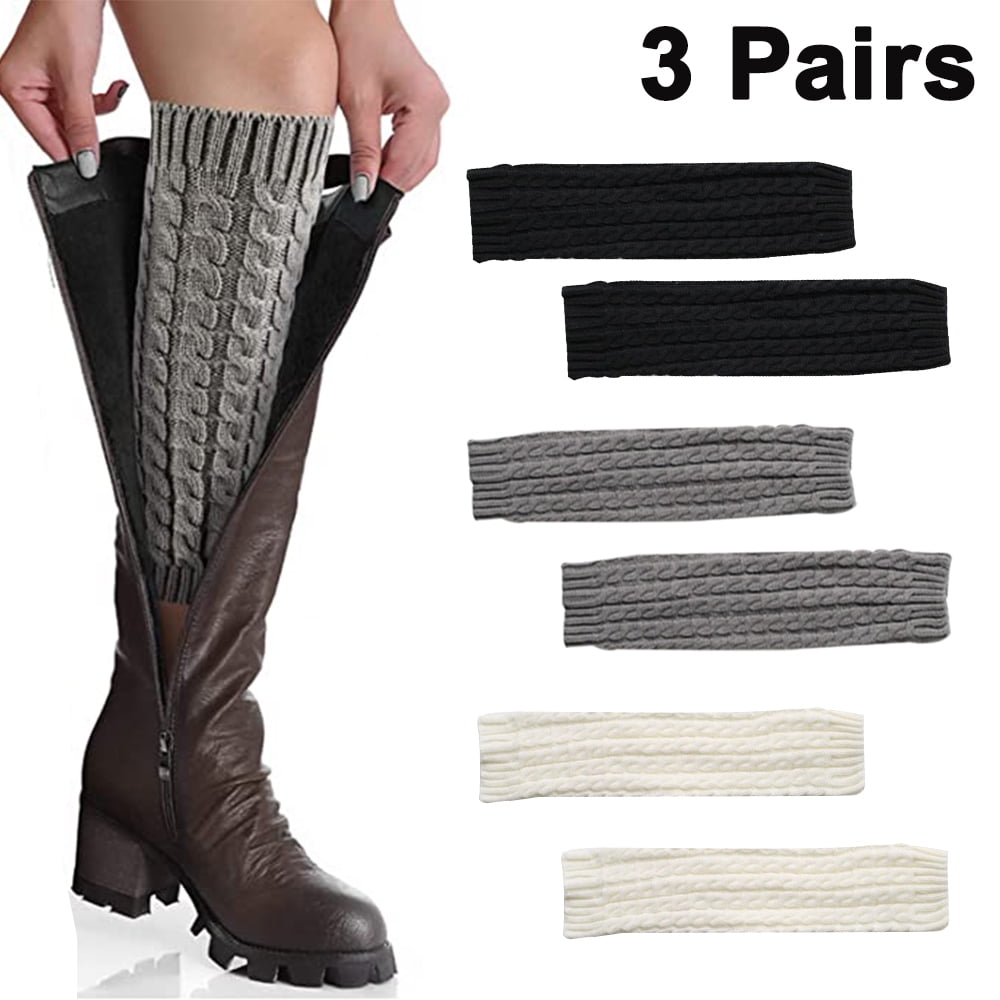Click here for Mikewe 3 Pairs Of Womens Leg Warmers  Winter Leg W... prices