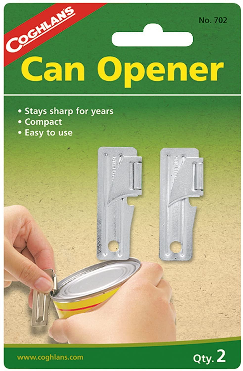 Coghlan's 702 Nickel-Plated Pocket GI Can Opener - Walmart.com