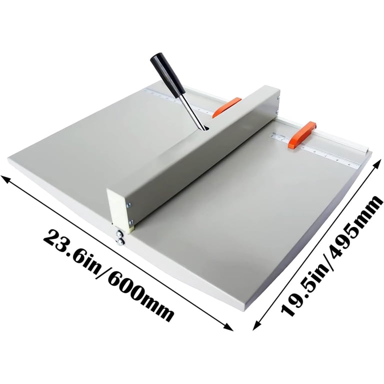 Cardstock Creasing Tool Manual 18-Inch Paper Creasing Machine – Scoring ...