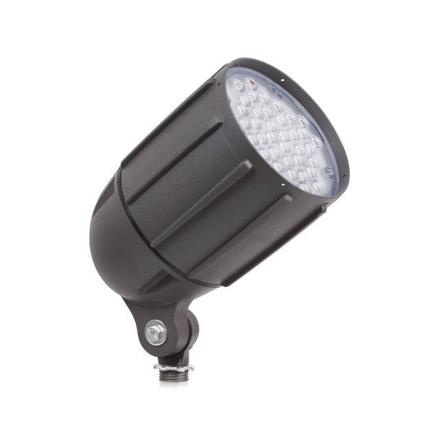 40-Watt LED Bullet Flood Light, 100-277VAC, 200W MH Equal, 57 Degree ...