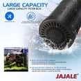 320 GPH Internal Filter Submersible Pump - 3 in 1 Aquarium Fish Tank ...